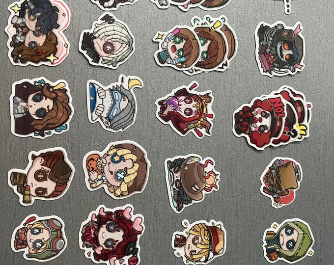 Identity V IDV Official Art Stickers - Etsy