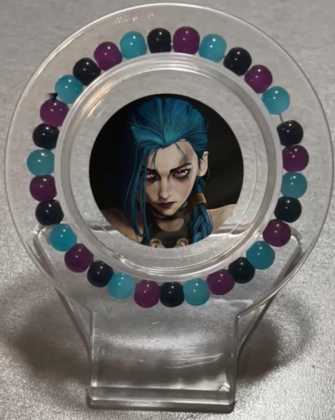Jinx Arcane Glass Bead Bracelet - Etsy