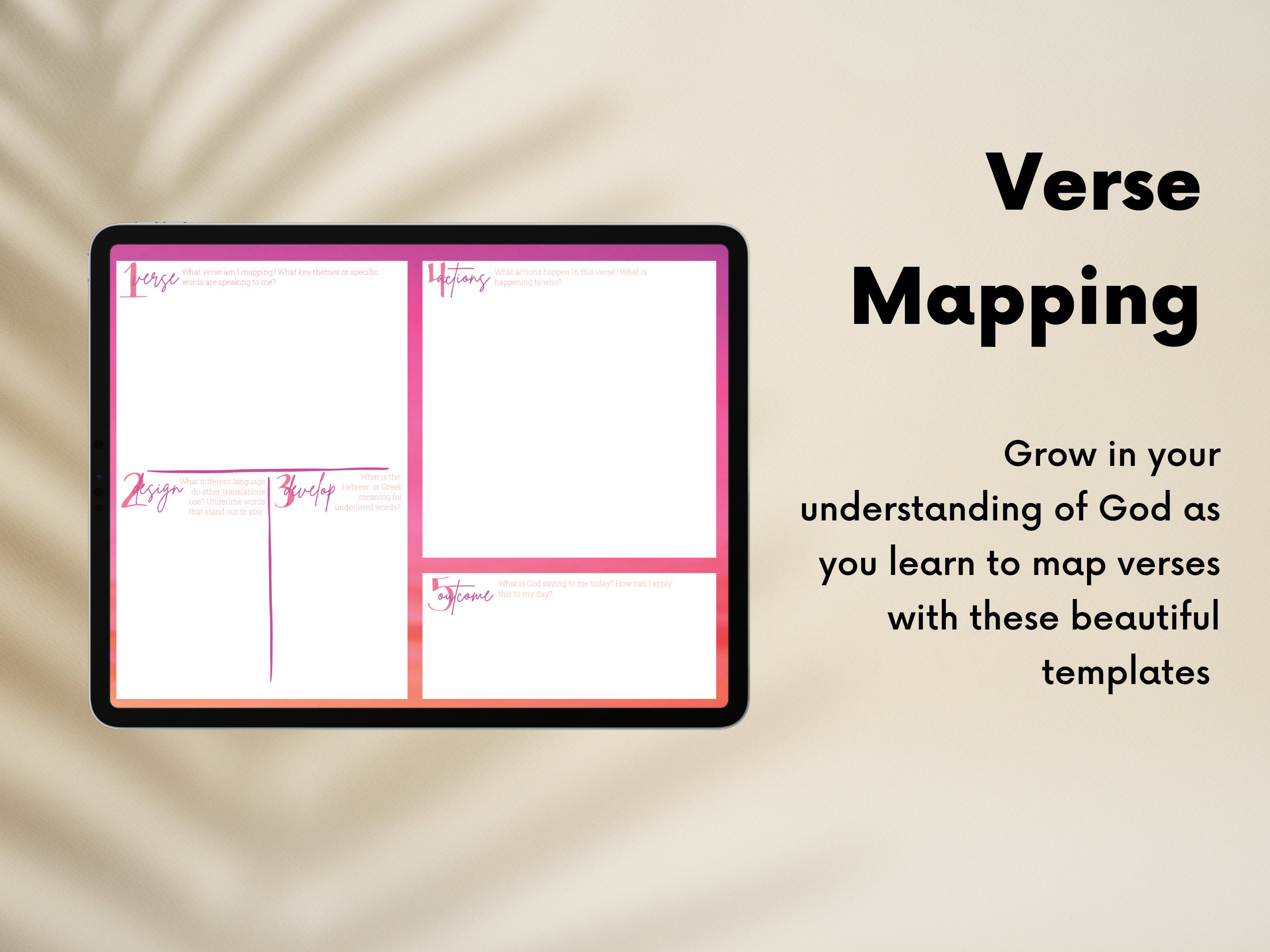 Verse Mapping Digital Download | Bible Study Tools | Printable Catholic ...