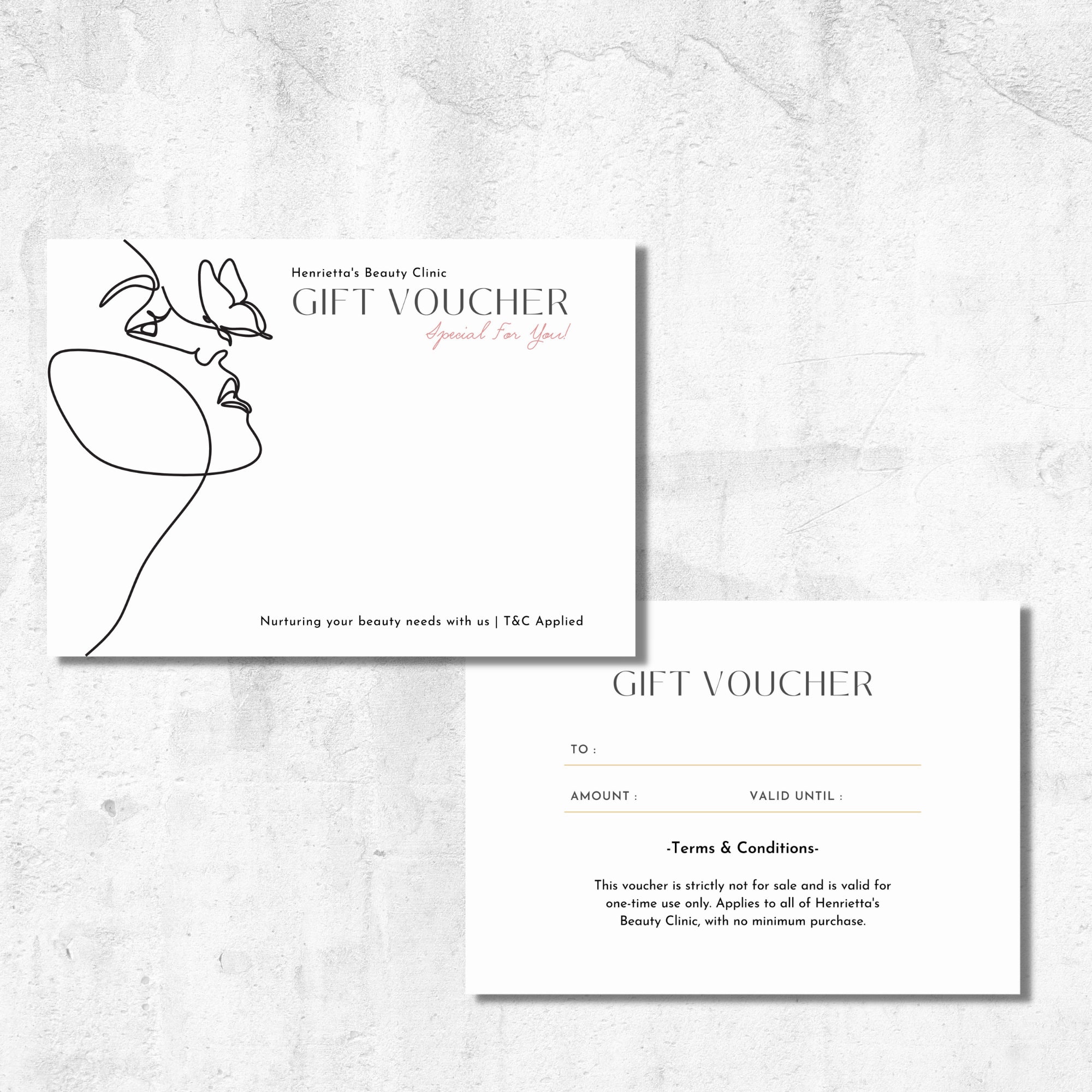Gift Certificate Template Printable, Gift Voucher Template, Gift Card ...