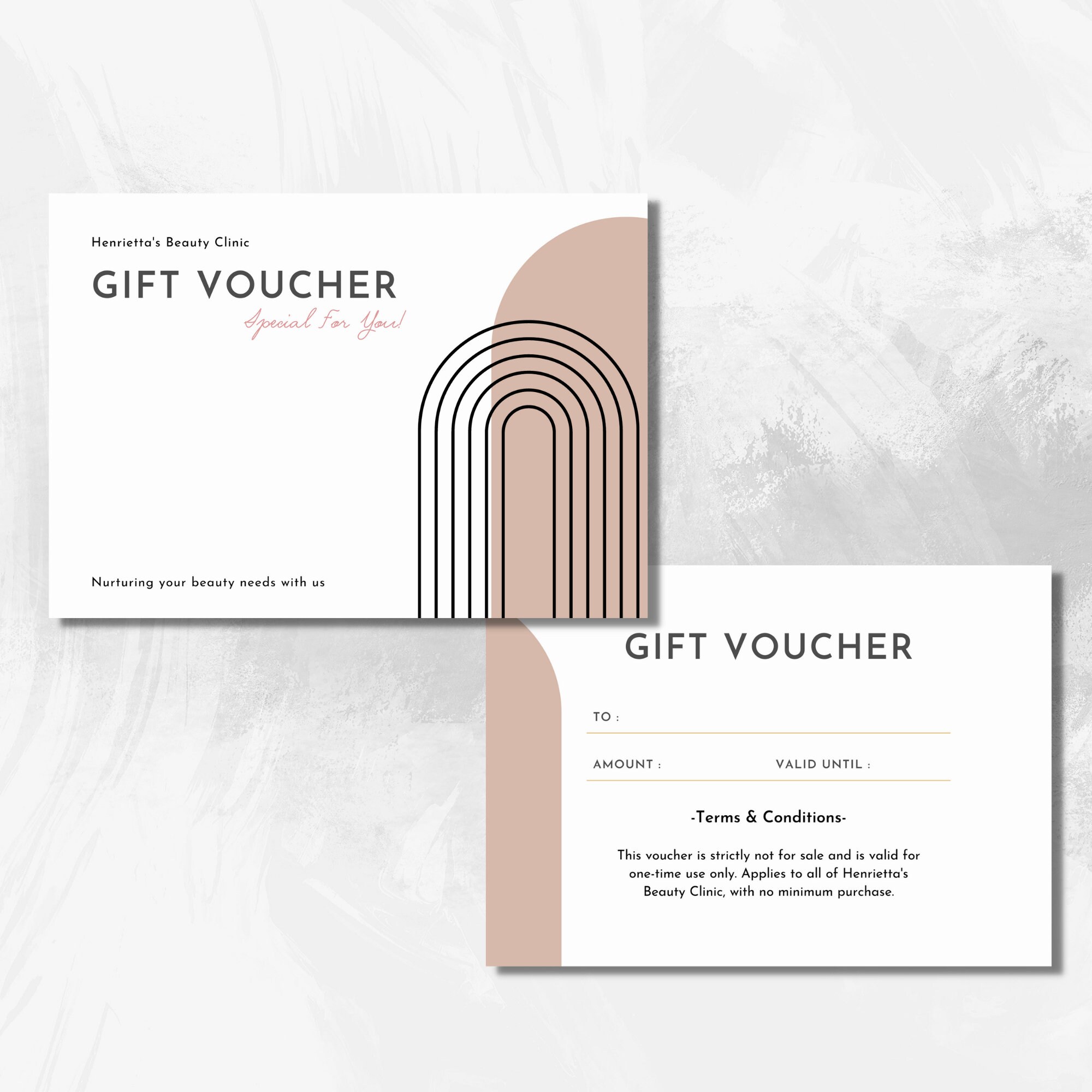 Gift Certificate Template Printable, Gift Voucher Template, Gift Card ...