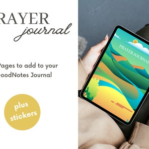 Prayer Planner, Digital Prayer Journal, Goodnotes Prayer Journal,prayer ...