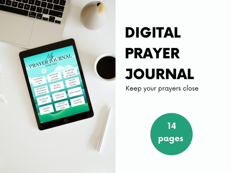 Prayer Planner, Digital Prayer Journal, Goodnotes Prayer Journal,prayer ...