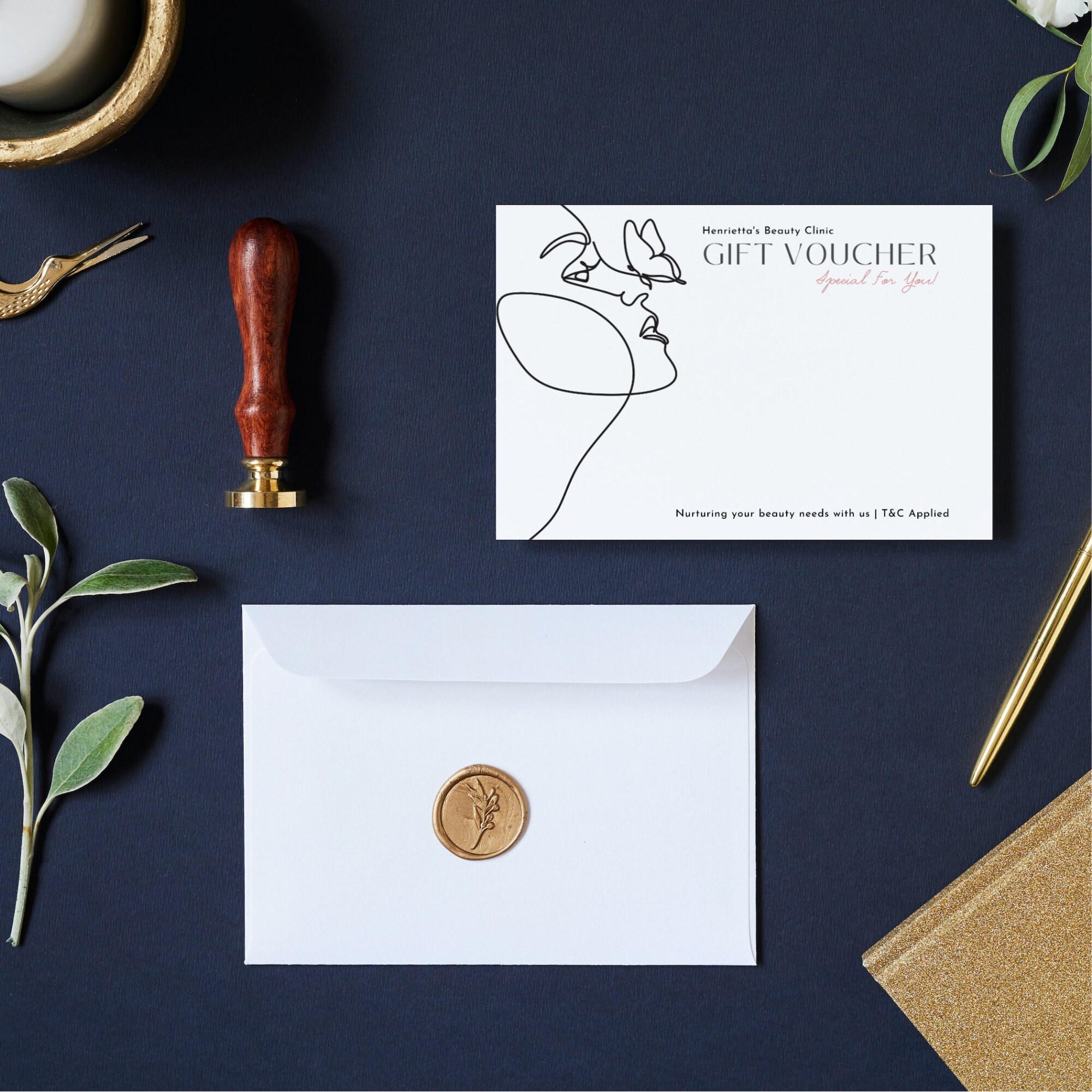 Gift Certificate Template Printable, Gift Voucher Template, Gift Card ...