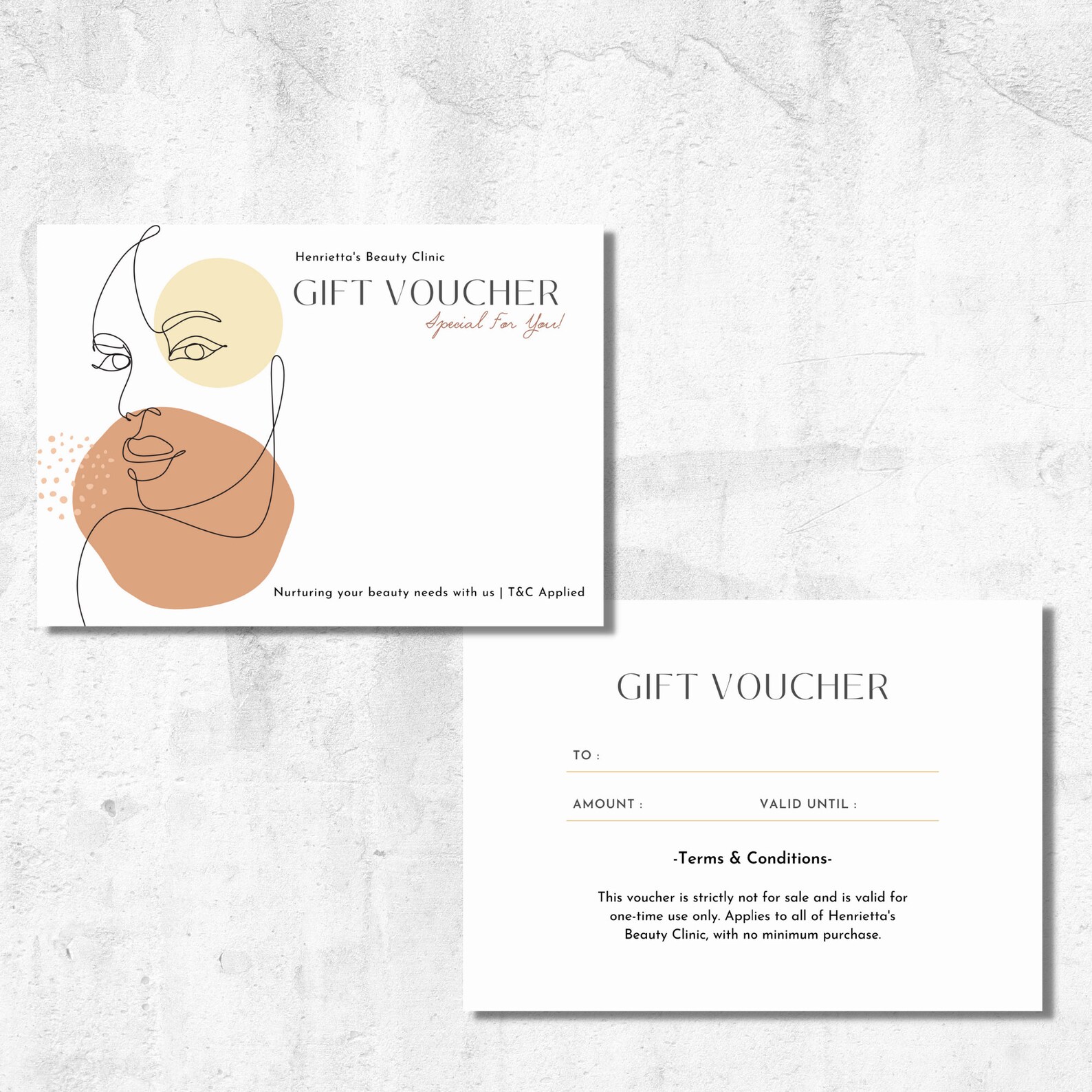 Gift Certificate Template Printable, Gift Voucher Template, Gift Card ...