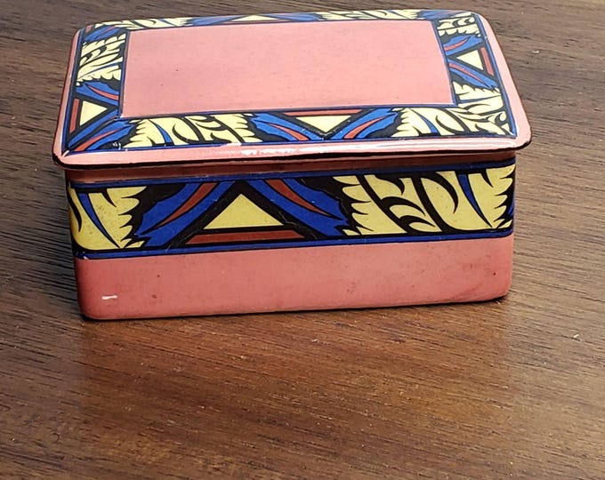 Vintage Handpainted Carved Polish Trinket Box Rustic Boho Folk Art - Etsy