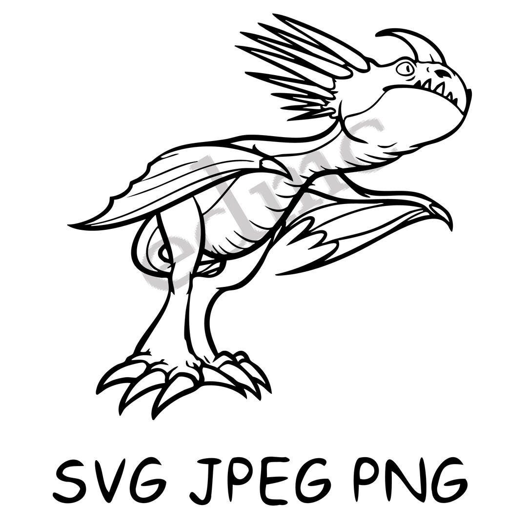 Stormfly for Cricut SVG - Etsy