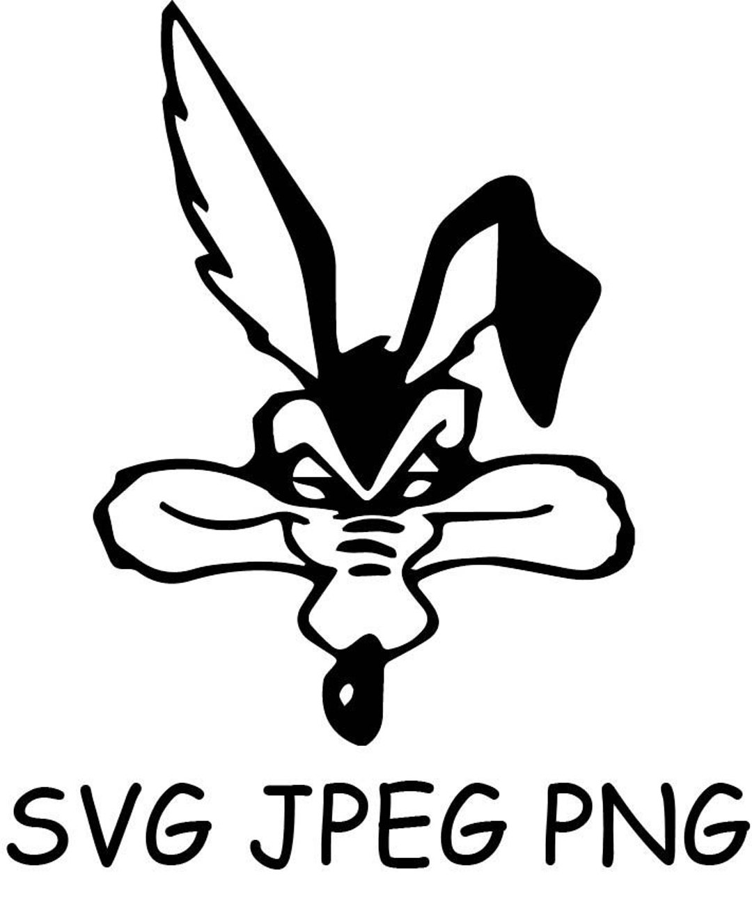 Coyote Face for Cricut, Coyote SVG - Etsy