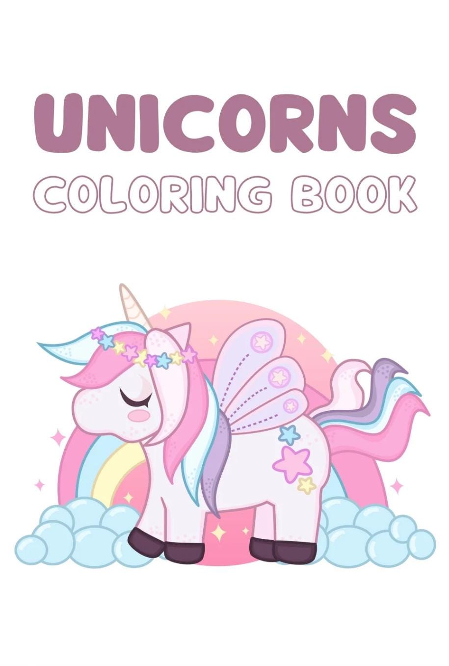 Coloring Unicorn Ebook for Kids! PDF Files. - Etsy