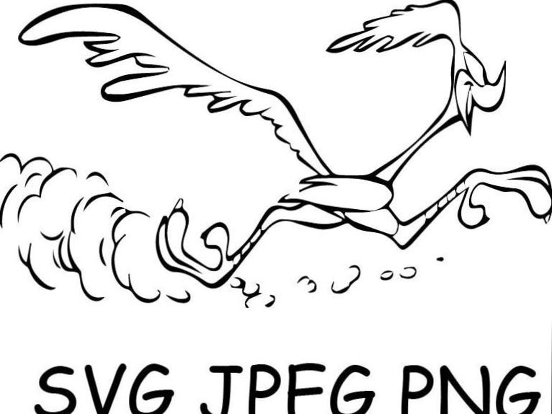 Road Runner for Cricut, Road Runner SVG, Road Runner Silhouette - Etsy
