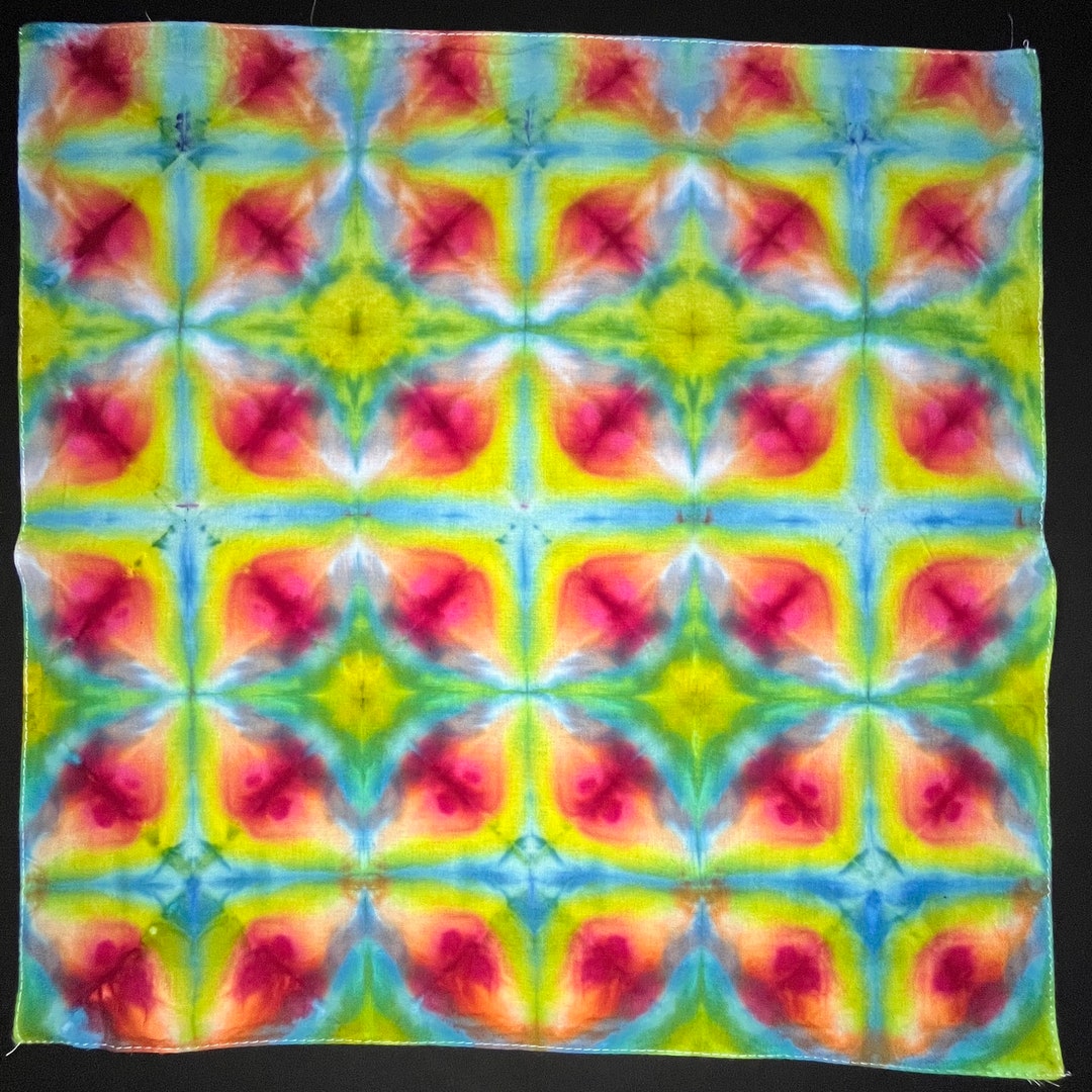 Tie Dye Bandana or Combo Amp Grill Cloth Veneer 21”x20.5” - Etsy