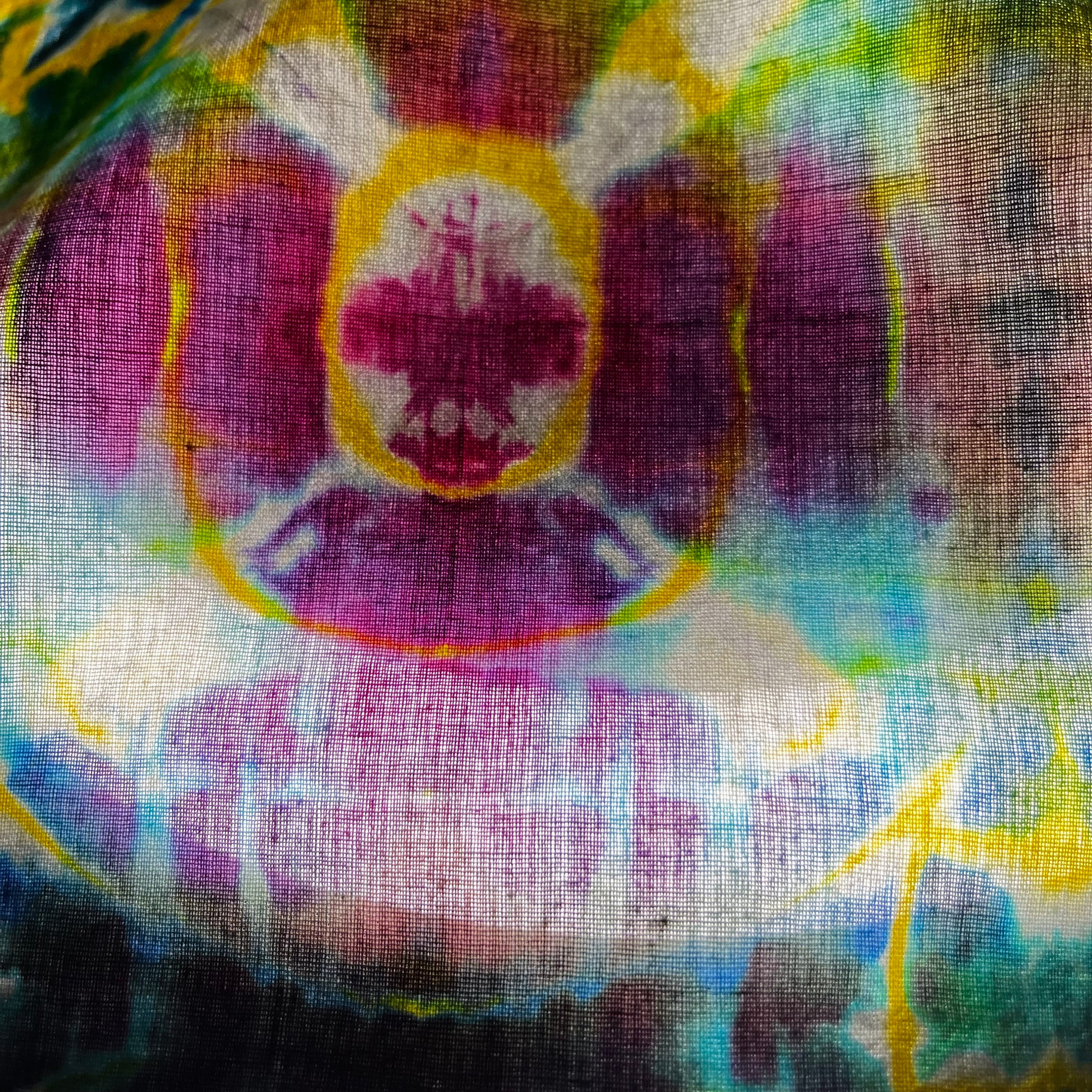 Reverse Dyed Tie Dye Bandana or Combo Amp Grill Cloth Veneer 21”x21” - Etsy