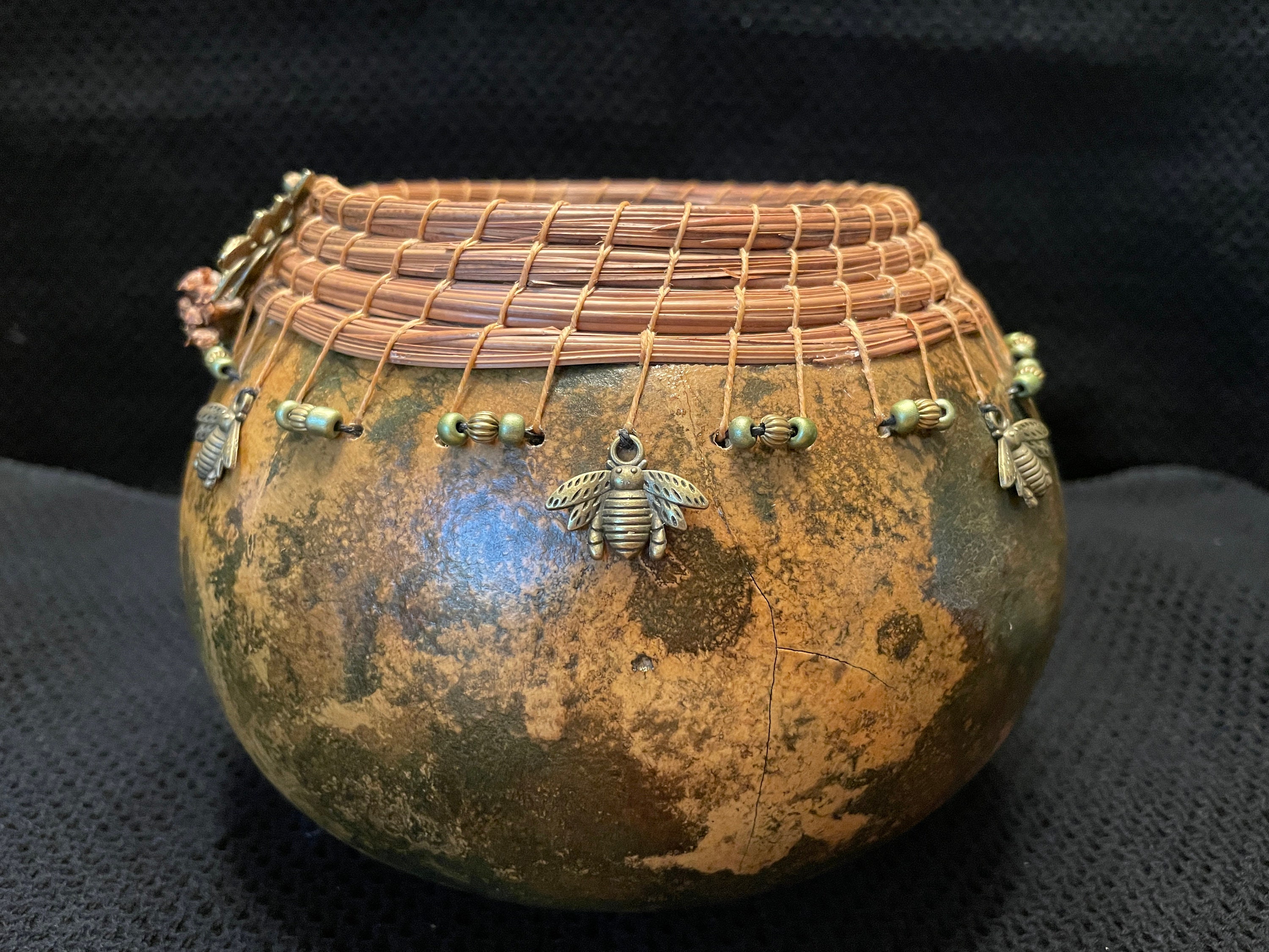 Gourd #57 ~ Gourd Art ~ Gourd Bowl - Etsy