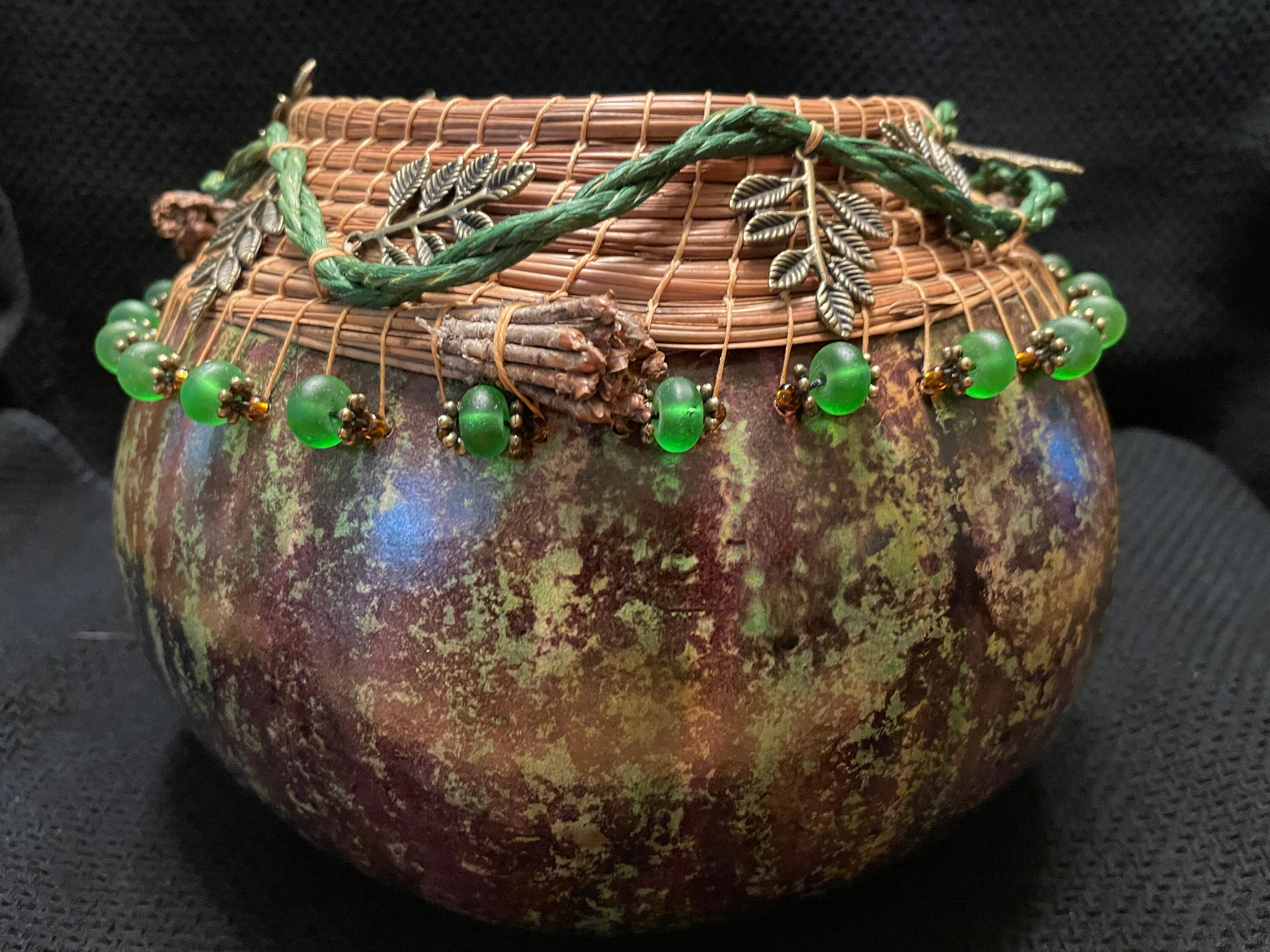 Gourd #146 ~ Lg Gourd Bowl ~ Gourd Art - Etsy
