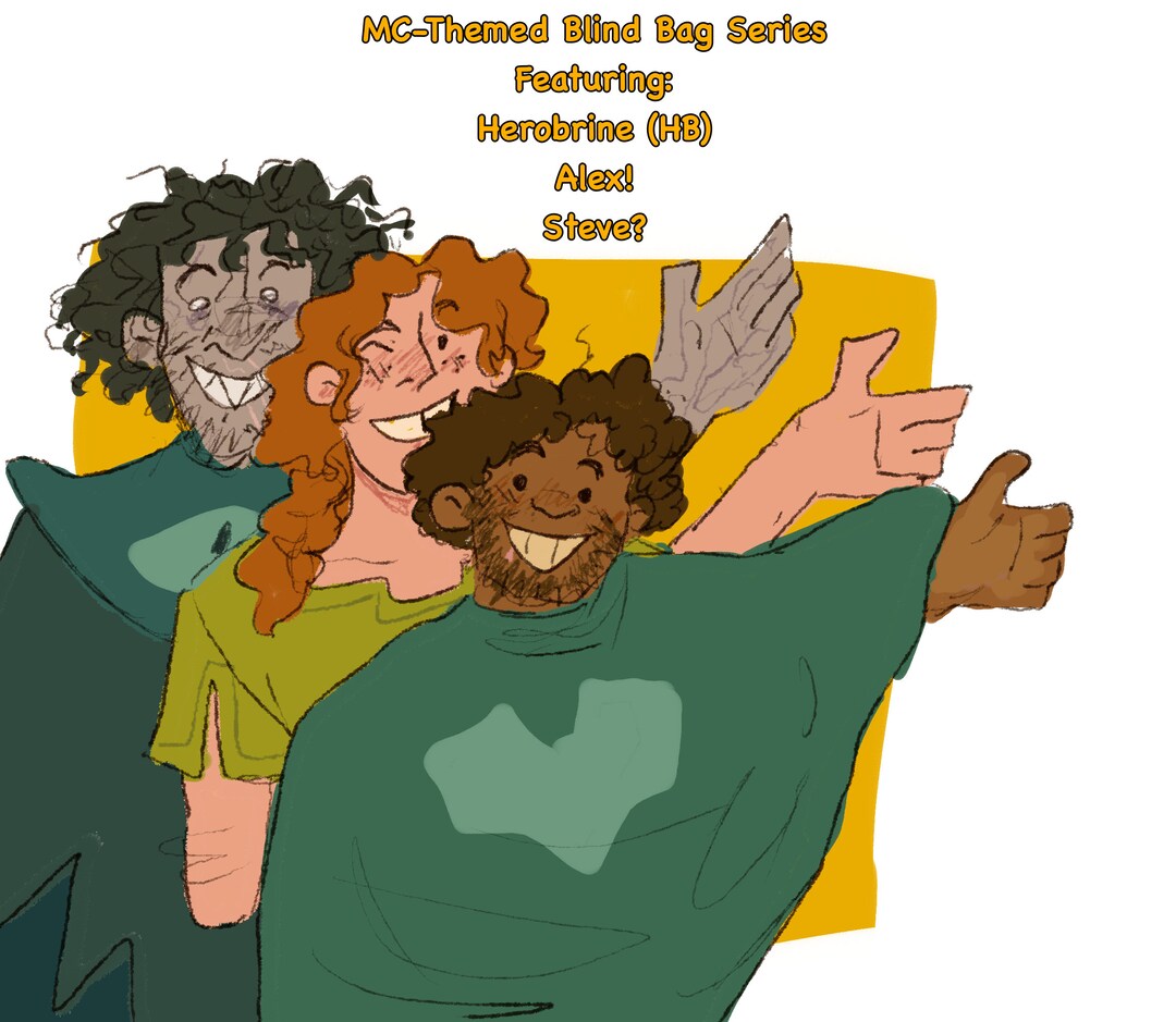 MC themed Blind Bag Series - Etsy