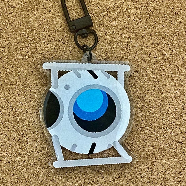 Portal 2 Wheatley Keychain - Etsy