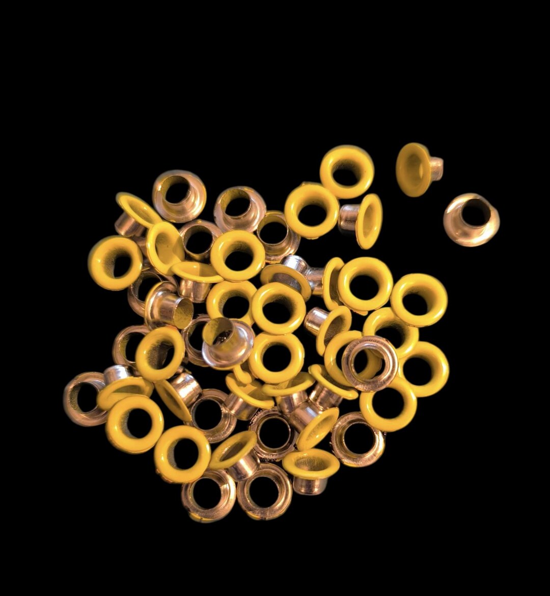 4mm Eyelets/grommets - 50 Pieces - Ideal for Crocheting Baby Shoes ...