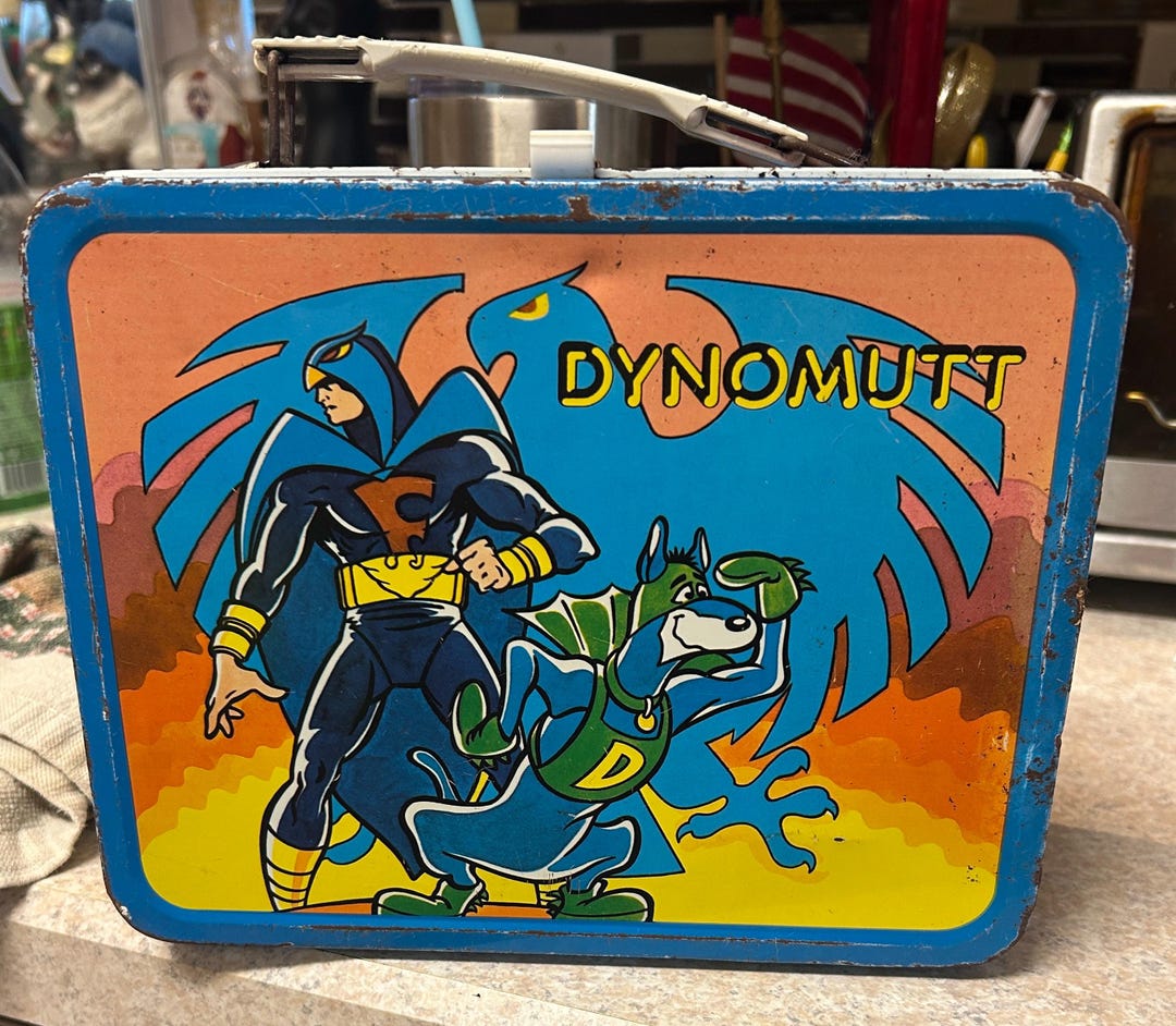 Vintage Dynomutt Metal Lunch Box - Etsy