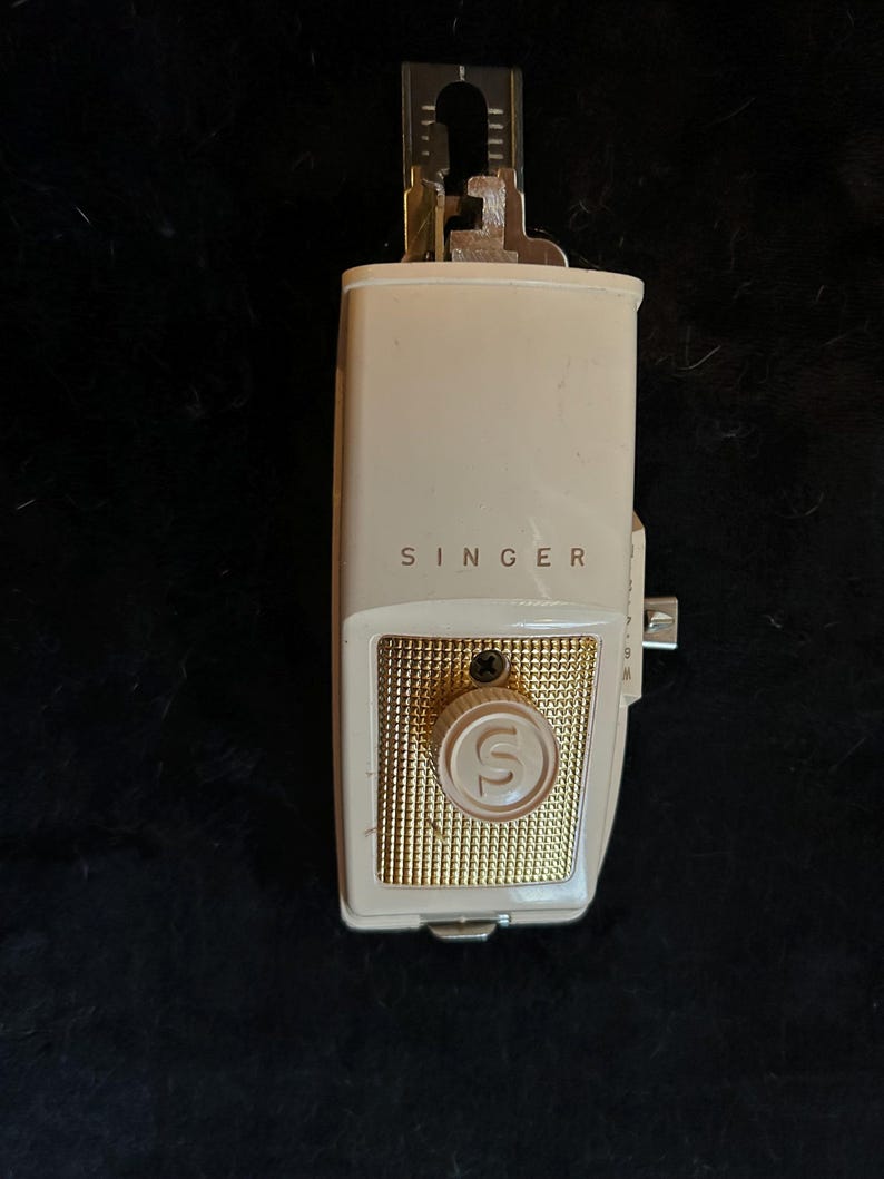Vintage 1960 Singer Button Sewing Machine - Etsy