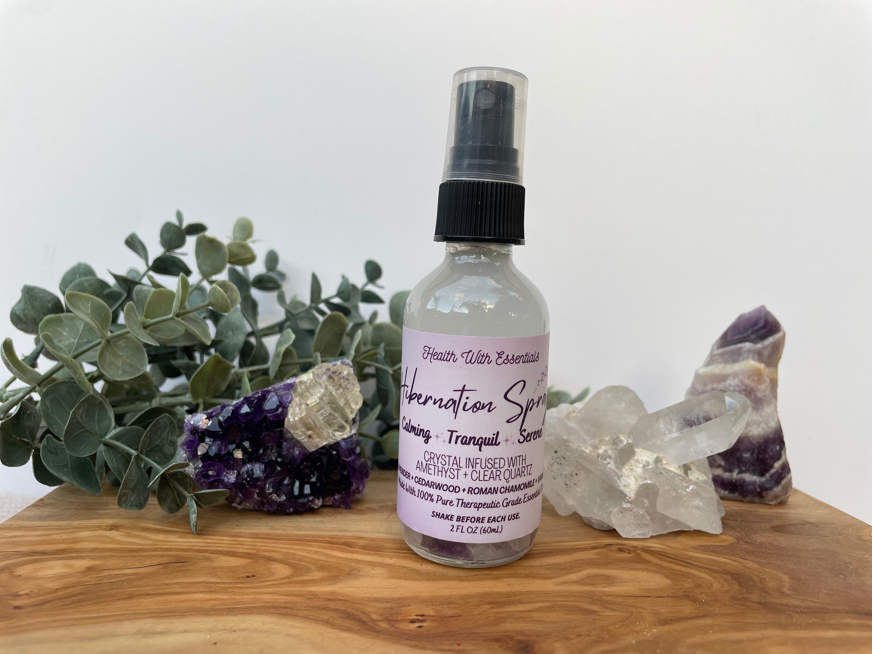 Hibernation Spray, Crystal Infused, Sleep Spray, Pillow Spray ...