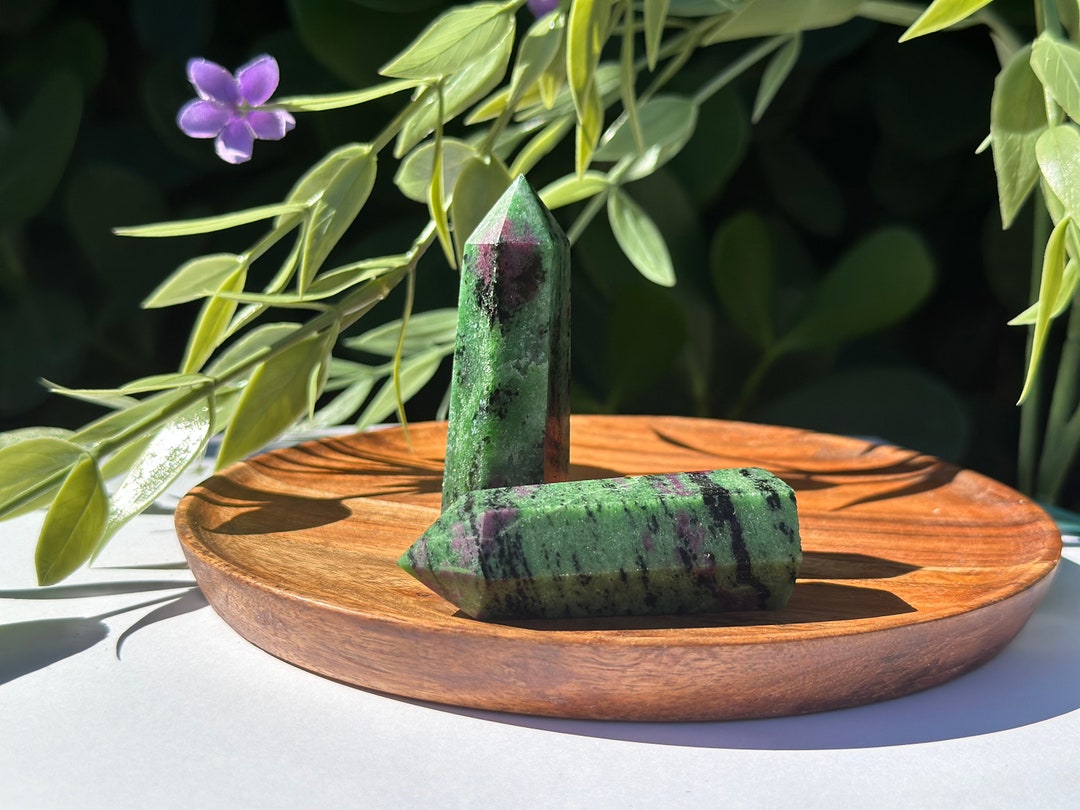 Ruby in Zoisite Point, Crystal, Obelisk, Ruby in Zoisite Tower, Ruby in ...