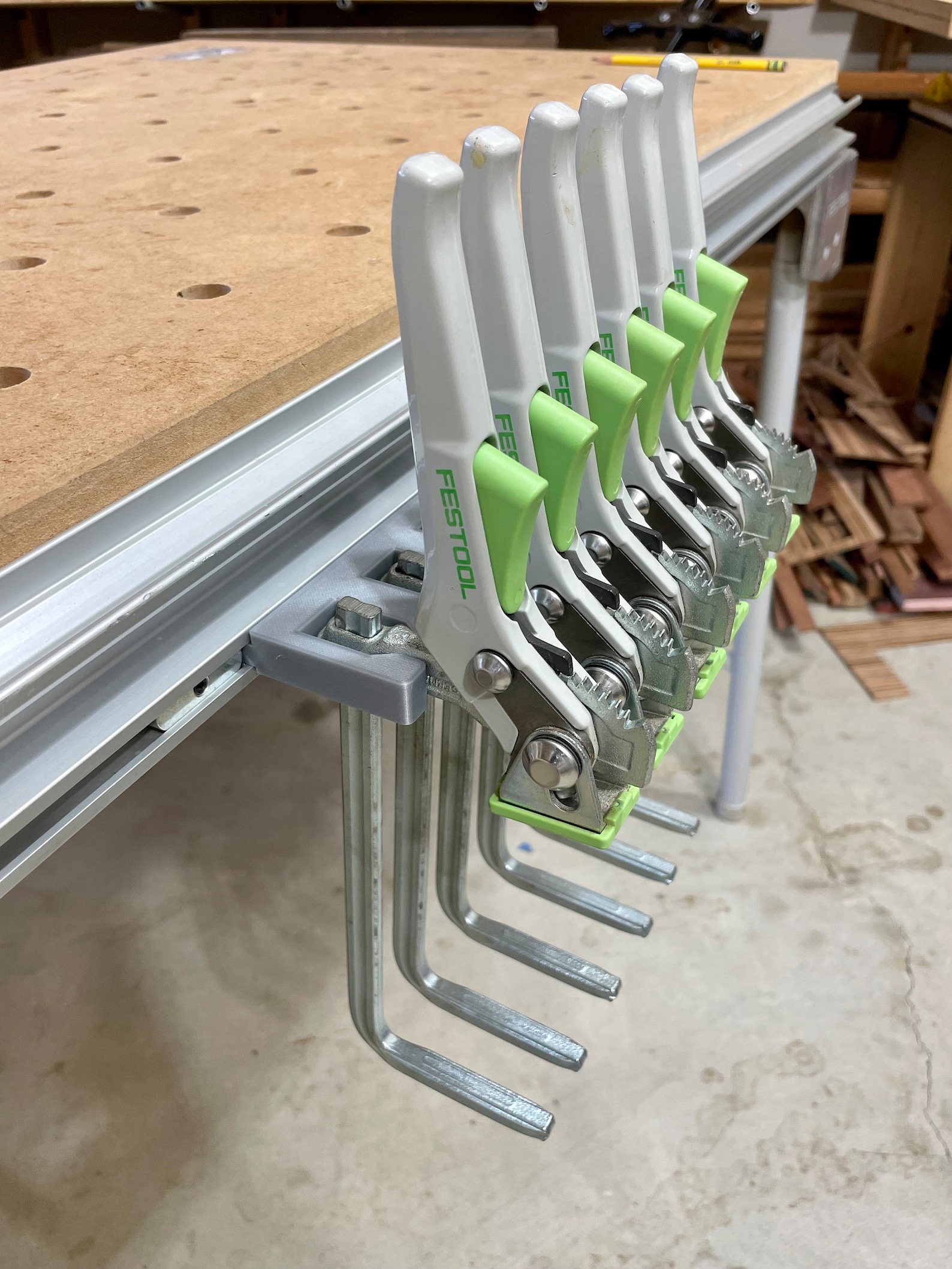 Festool Quick Clamp Holder X6 for MFT/3 Table - Etsy