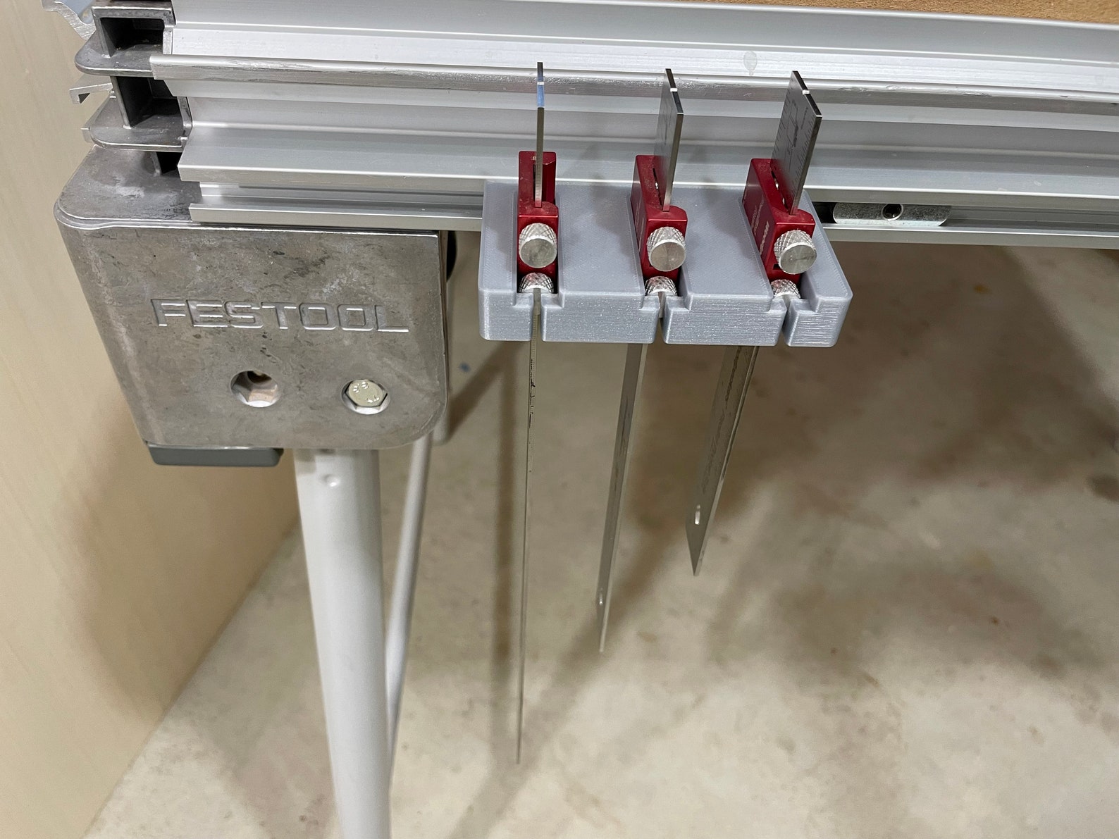 MFT/3 Table Holder for Woodpeckers Stainless Steel Paolini Pcoket Rules ...