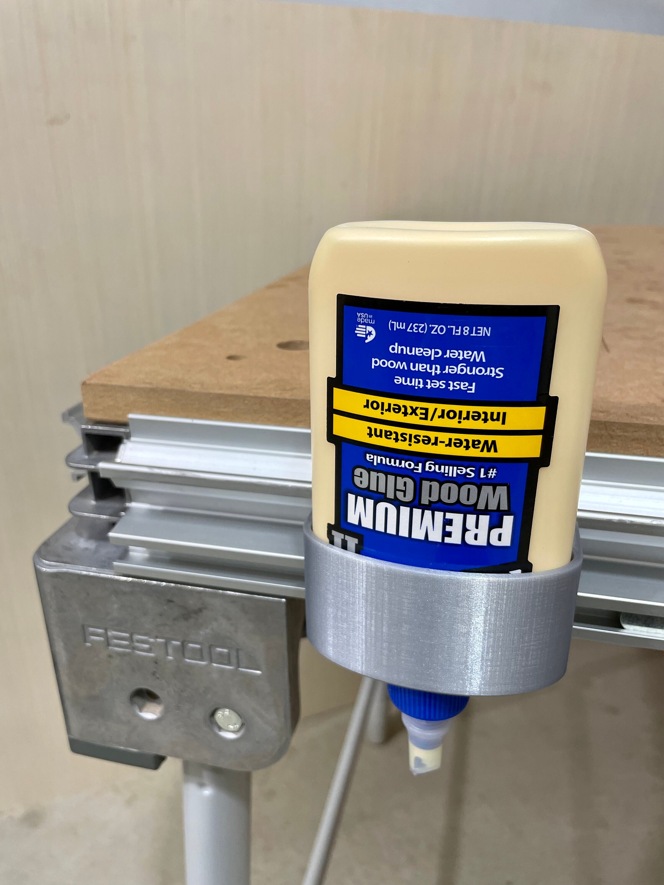 8 Oz. Titebond Glue Bottle Holder for Festool MFT/3 Table - Above Table ...