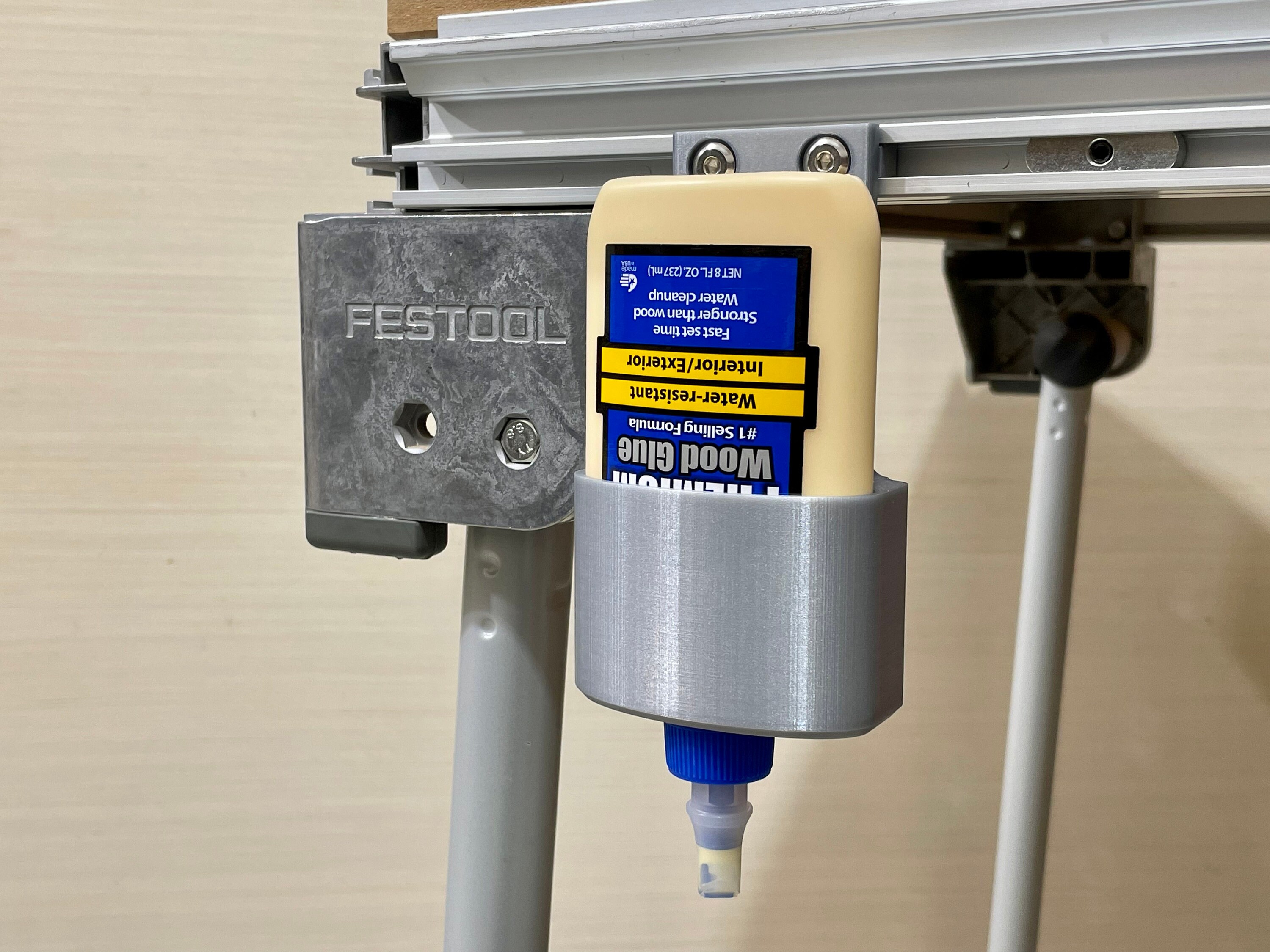 8 Oz. Titebond Glue Bottle Holder for Festool MFT/3 Table - Below Table ...
