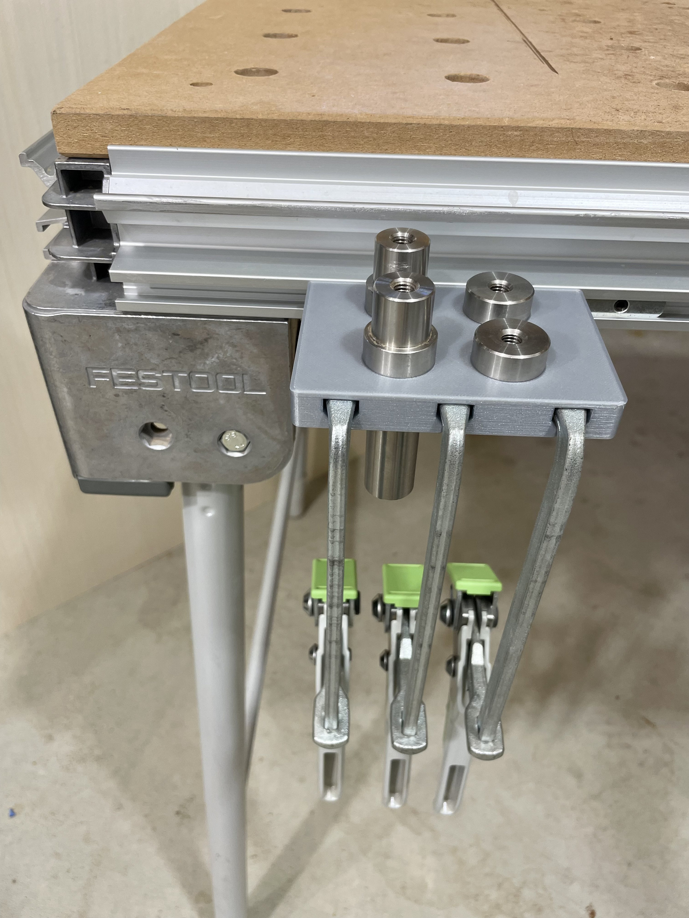 Festool Bench Dog X4 and Quick Clamp Holder X3 for MFT/3 Table - Etsy