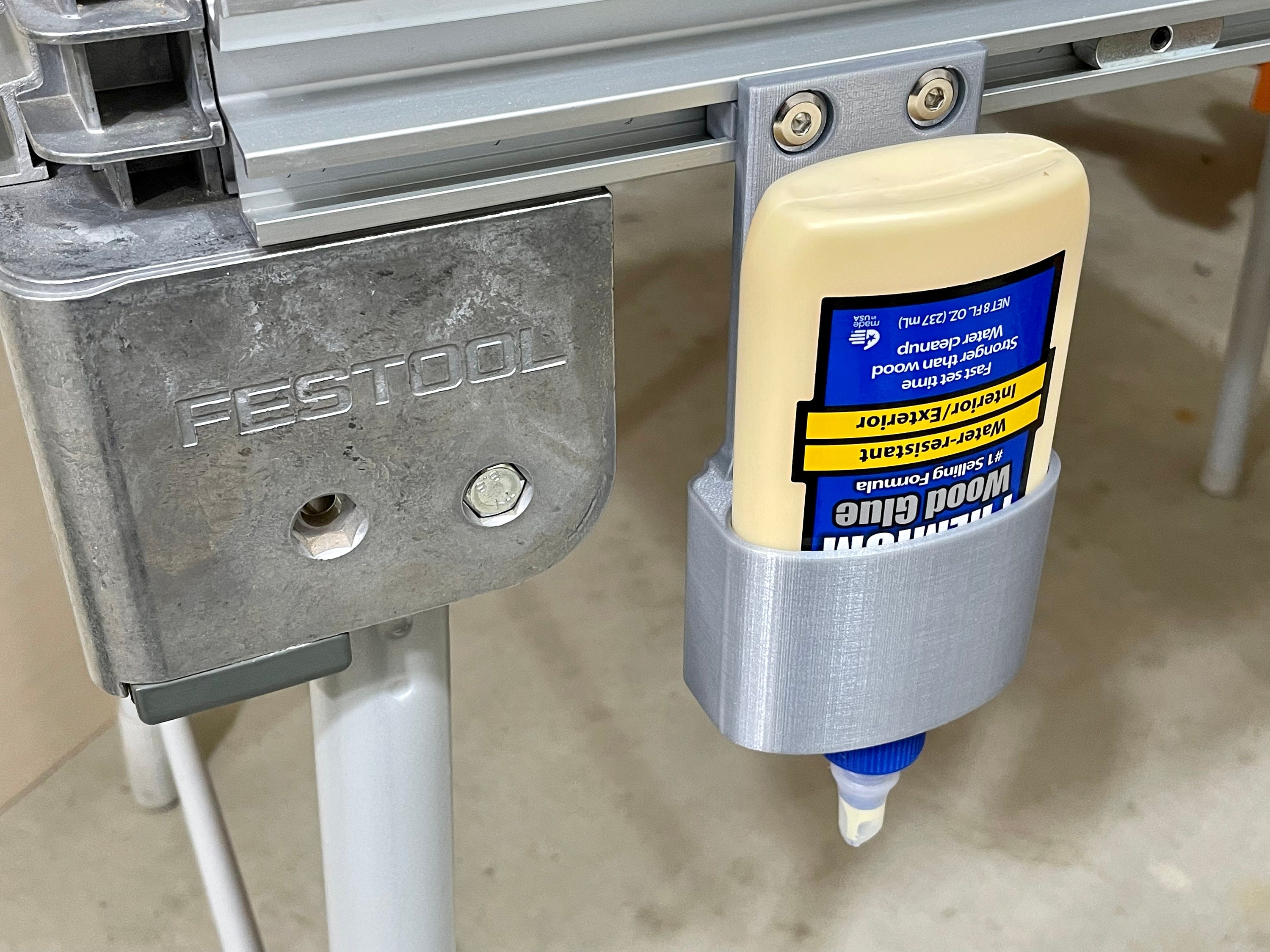 8 Oz. Titebond Glue Bottle Holder for Festool MFT/3 Table - Below Table ...