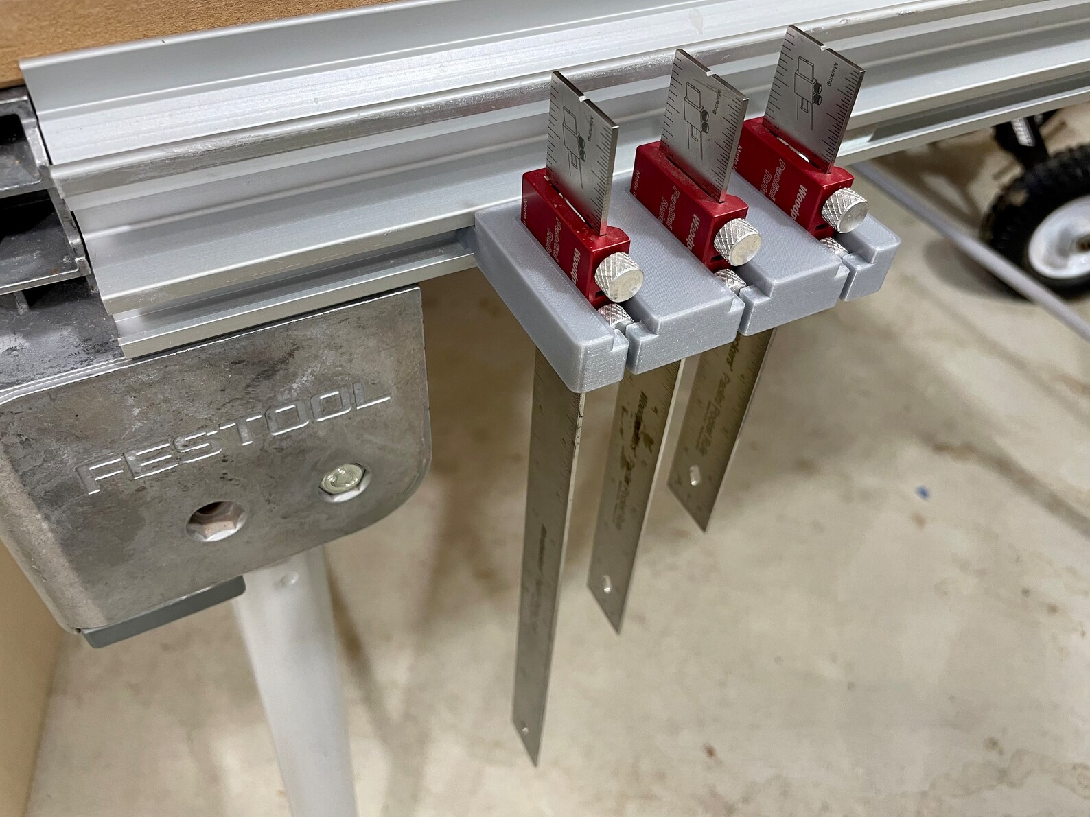 MFT/3 Table Holder for Woodpeckers Stainless Steel Paolini Pcoket Rules ...