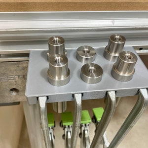 Festool Bench Dog X6 and Quick Clamp Holder X4 for MFT/3 Table or Wall ...