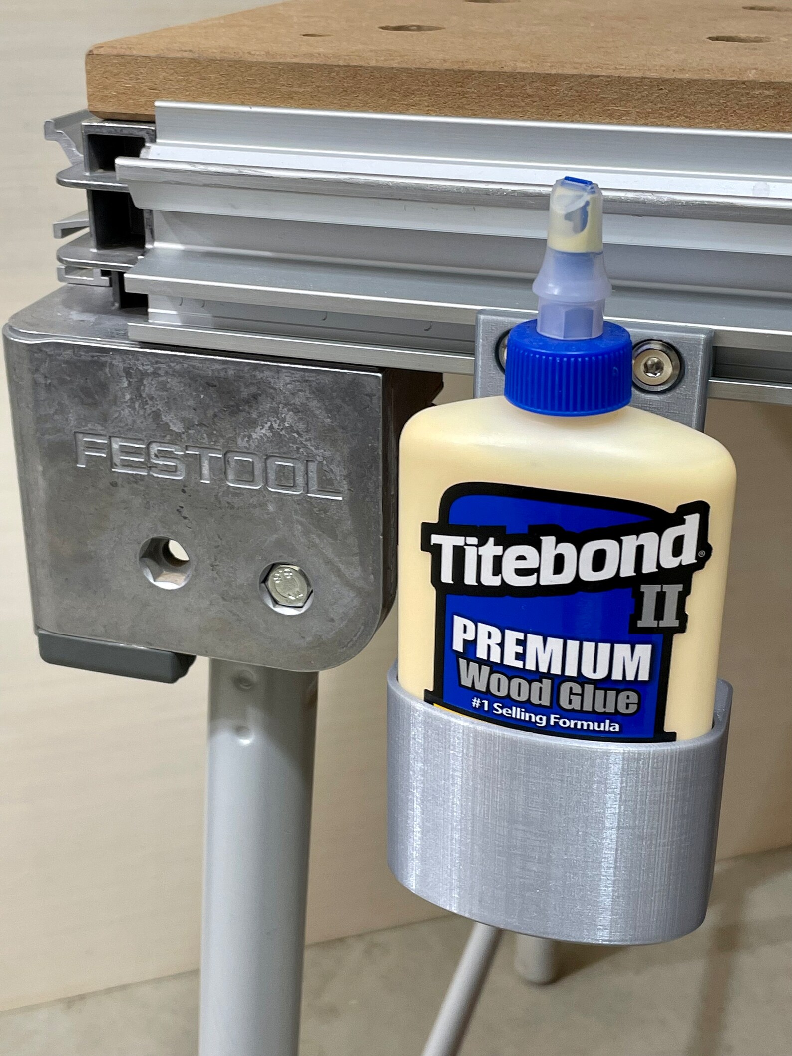 8 Oz. Titebond Glue Bottle Holder for Festool MFT/3 Table - Below Table ...
