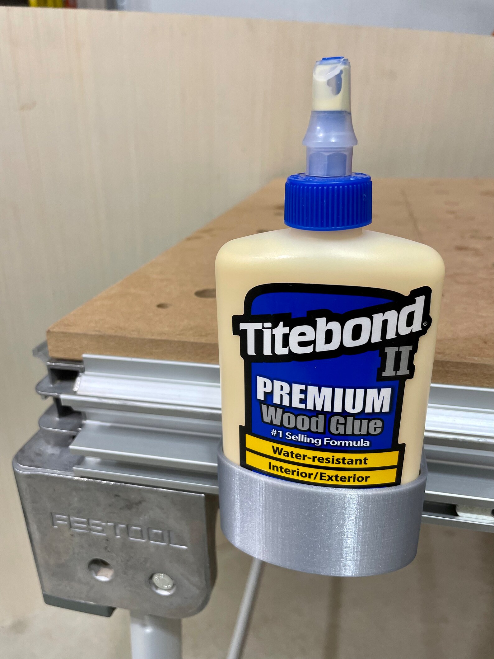 8 Oz. Titebond Glue Bottle Holder for Festool MFT/3 Table - Above Table ...