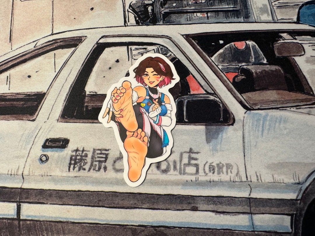 Gamer Girl Toes - HQ Vinyl Sticker - Etsy