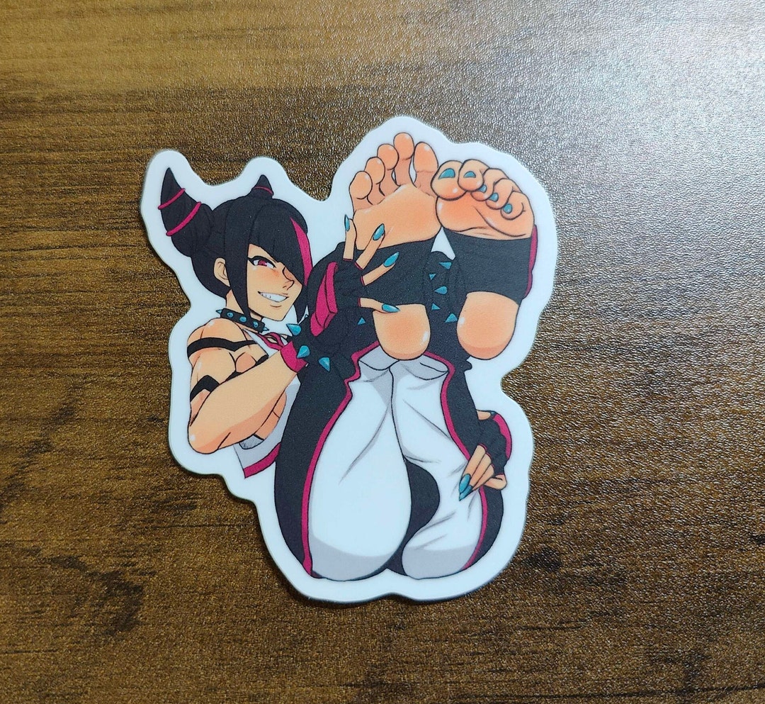 Feet Fighter 1 Hq Vinyl Sticker Etsy
