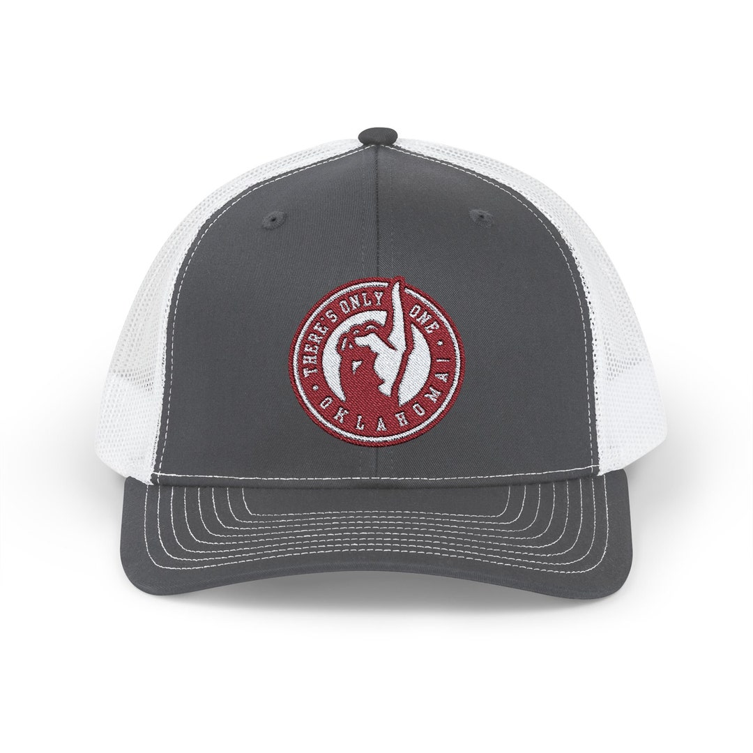 Oklahoma Sooners there's Only 1 Oklahoma Trucker Hat Snapback Cap With ...