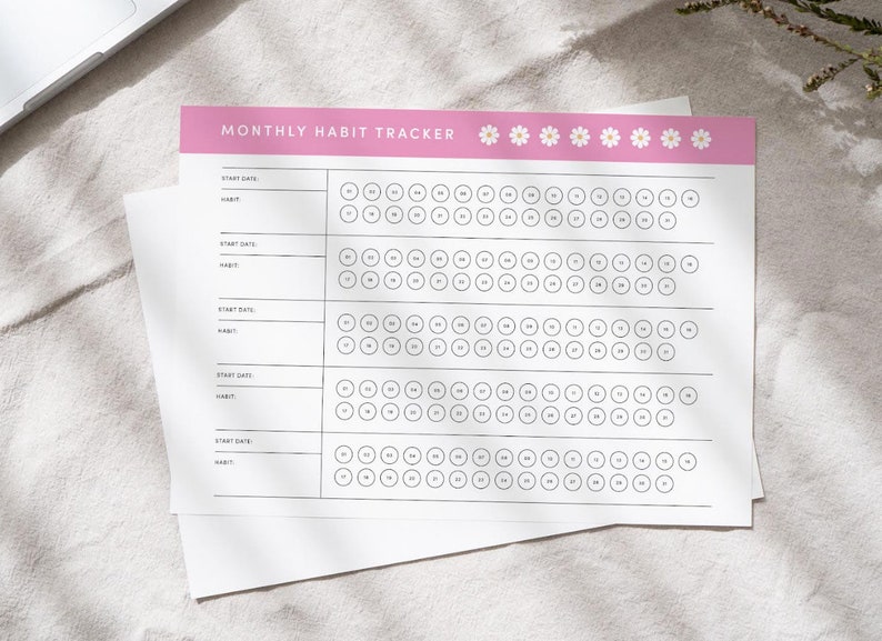 2025 Goal Tracking Bundle, 2025 New Year's Resolutions Bundle, 2025 ...