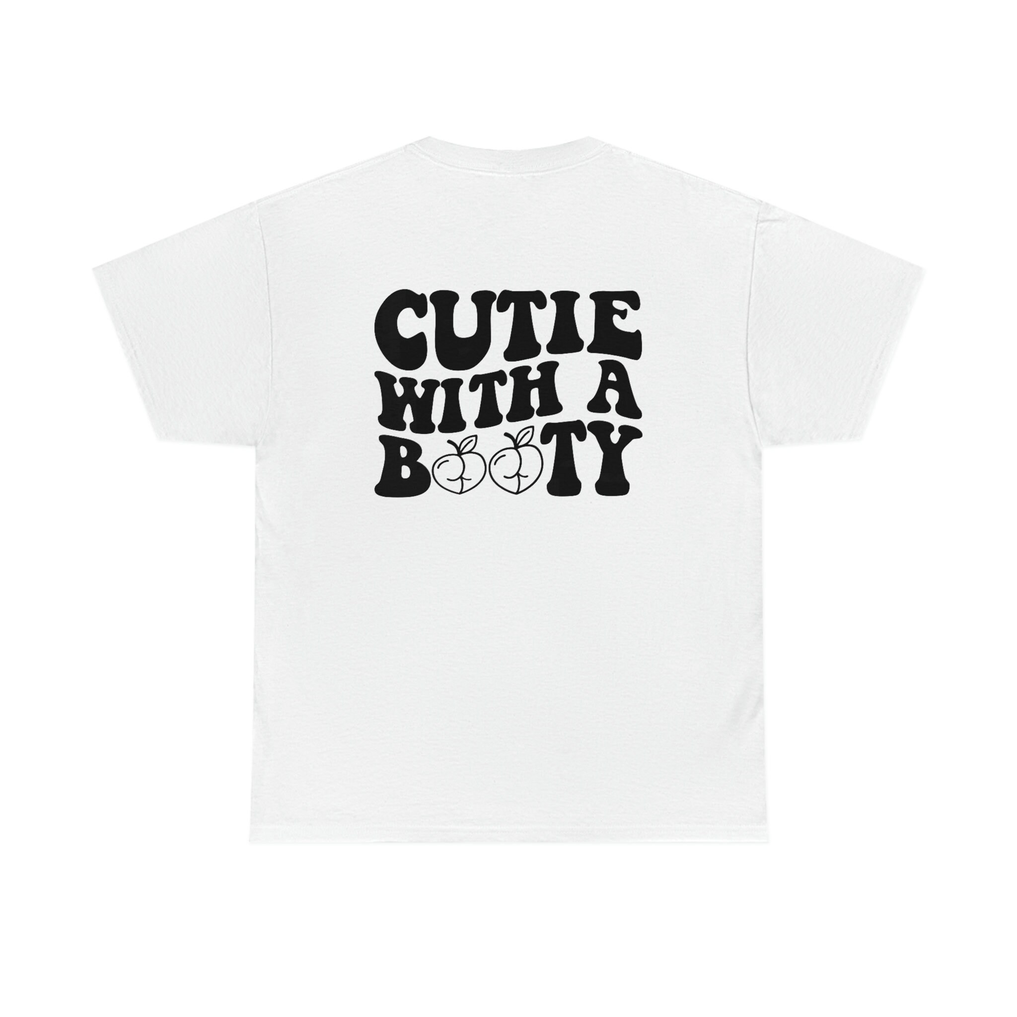Cutie With A Booty Shirt Heavy Lifting Shirt Peach Butt Etsy