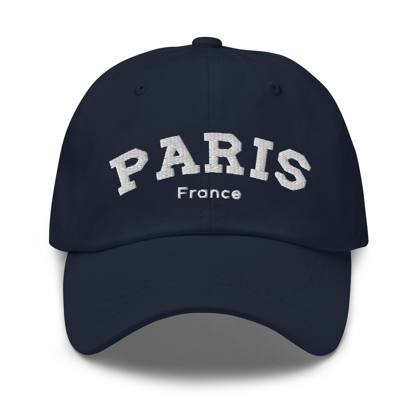 Paris Embroidered Hat, Embroidery, Paris France Baseball Cap, Womens ...
