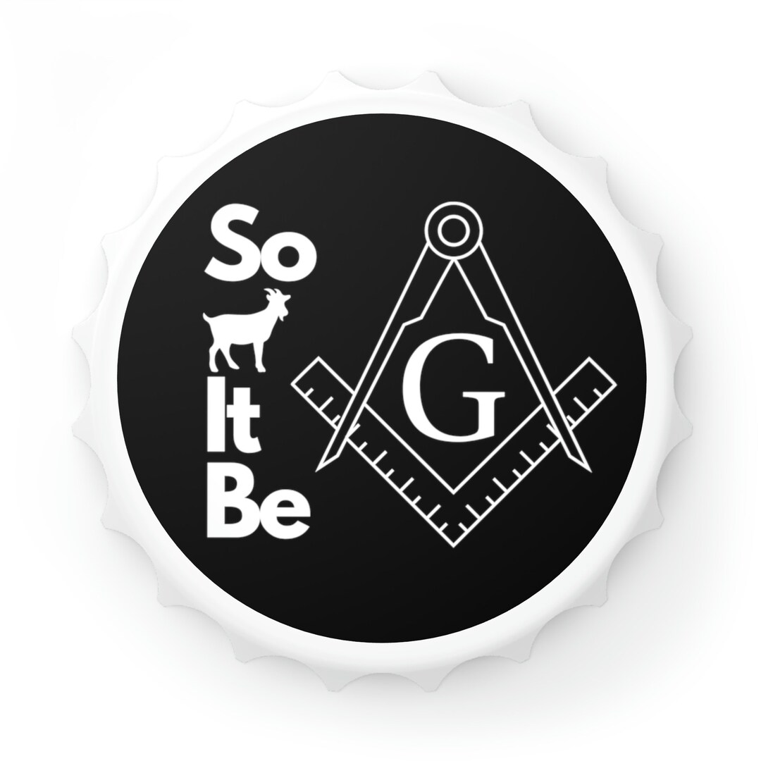 So Goat It Be Masonic Bottle Opener - Etsy
