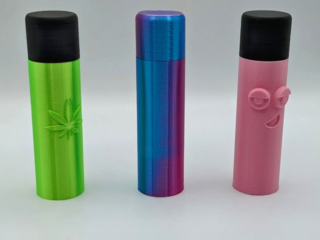 Doob Tube/groovy Doob Tube/3d Printed Storage Container - Etsy