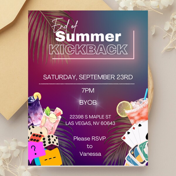 Kickback Party - Etsy