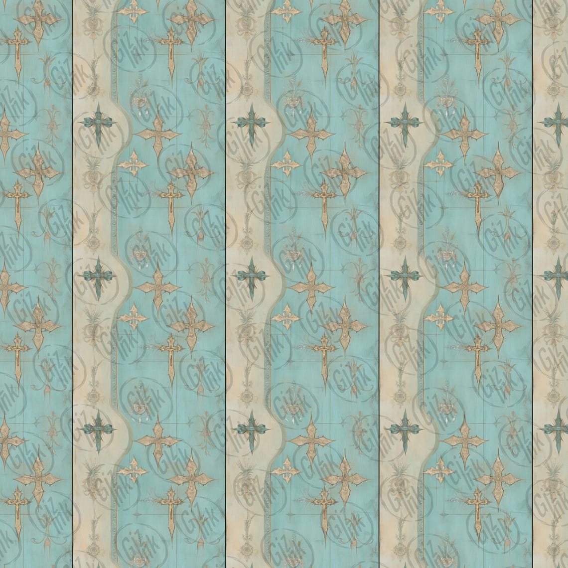 120 Christian Themed Pack 10 Digital Paper - Seamless Textures ...