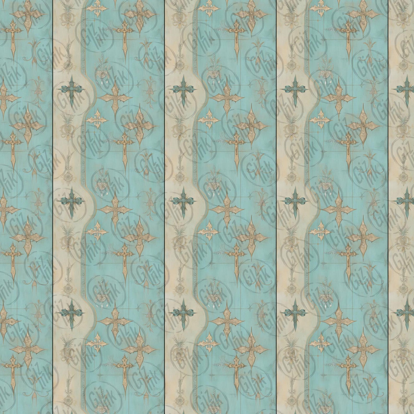 120 Christian Themed Pack 10 Digital Paper - Seamless Textures ...