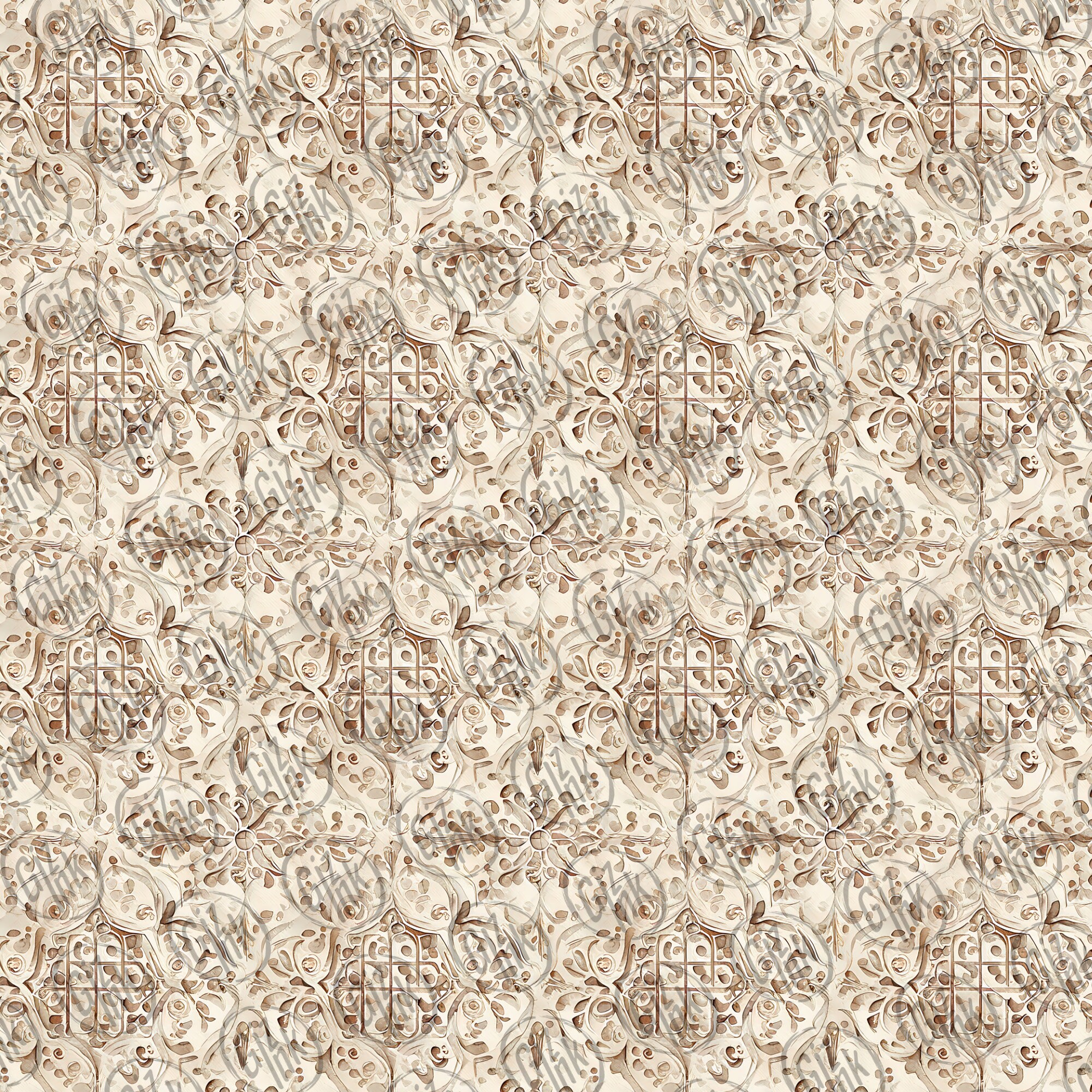 120 Vintage Religious Digital Paper - Seamless Textures, Printable ...