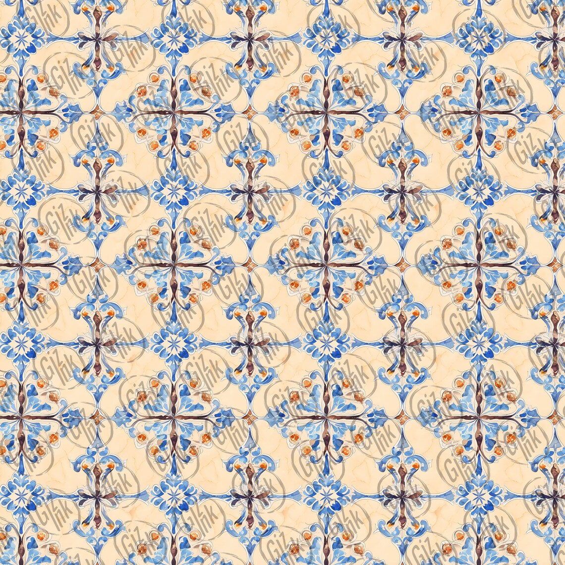 120 Vintage Religious Digital Paper - Seamless Textures, Printable ...