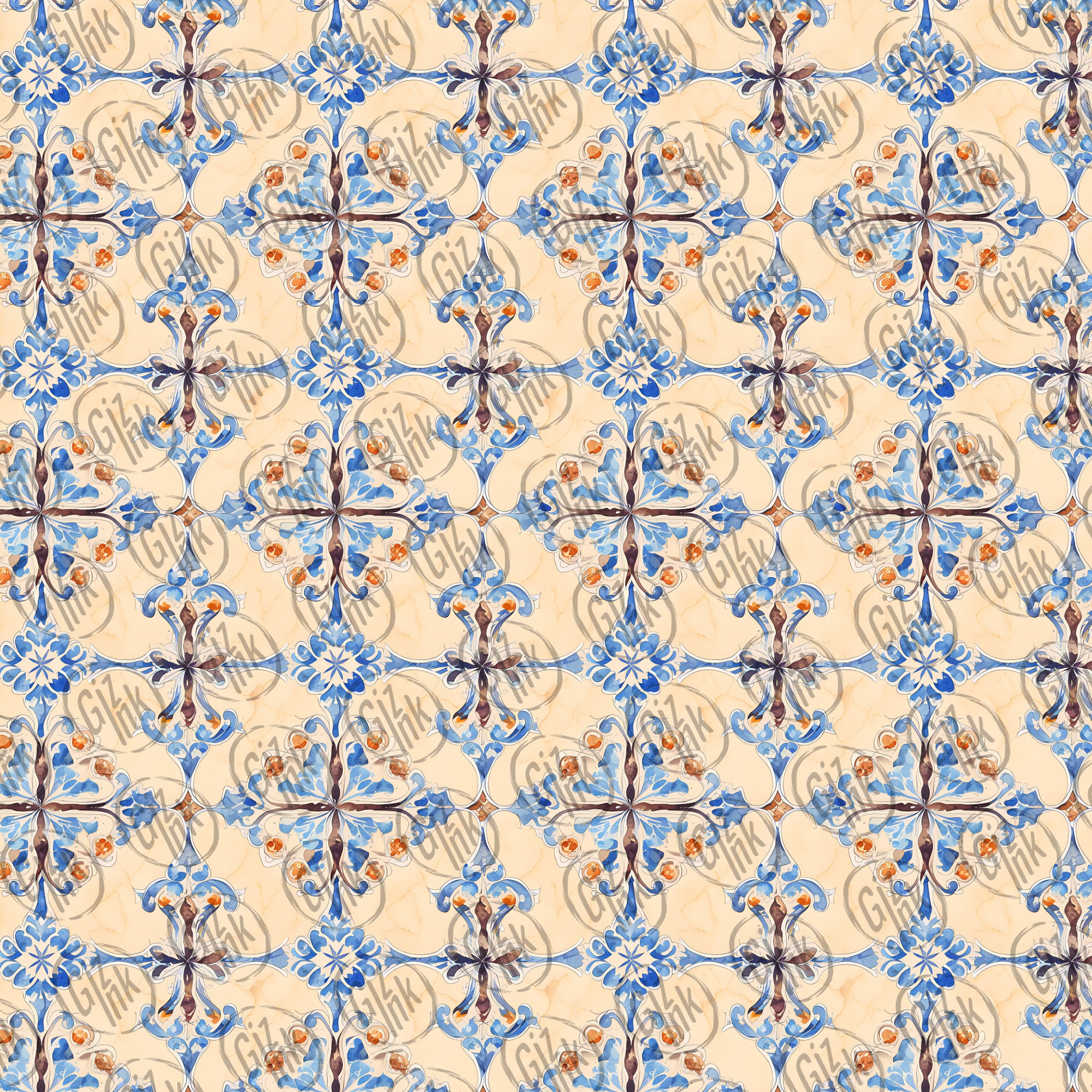 120 Vintage Religious Digital Paper - Seamless Textures, Printable ...