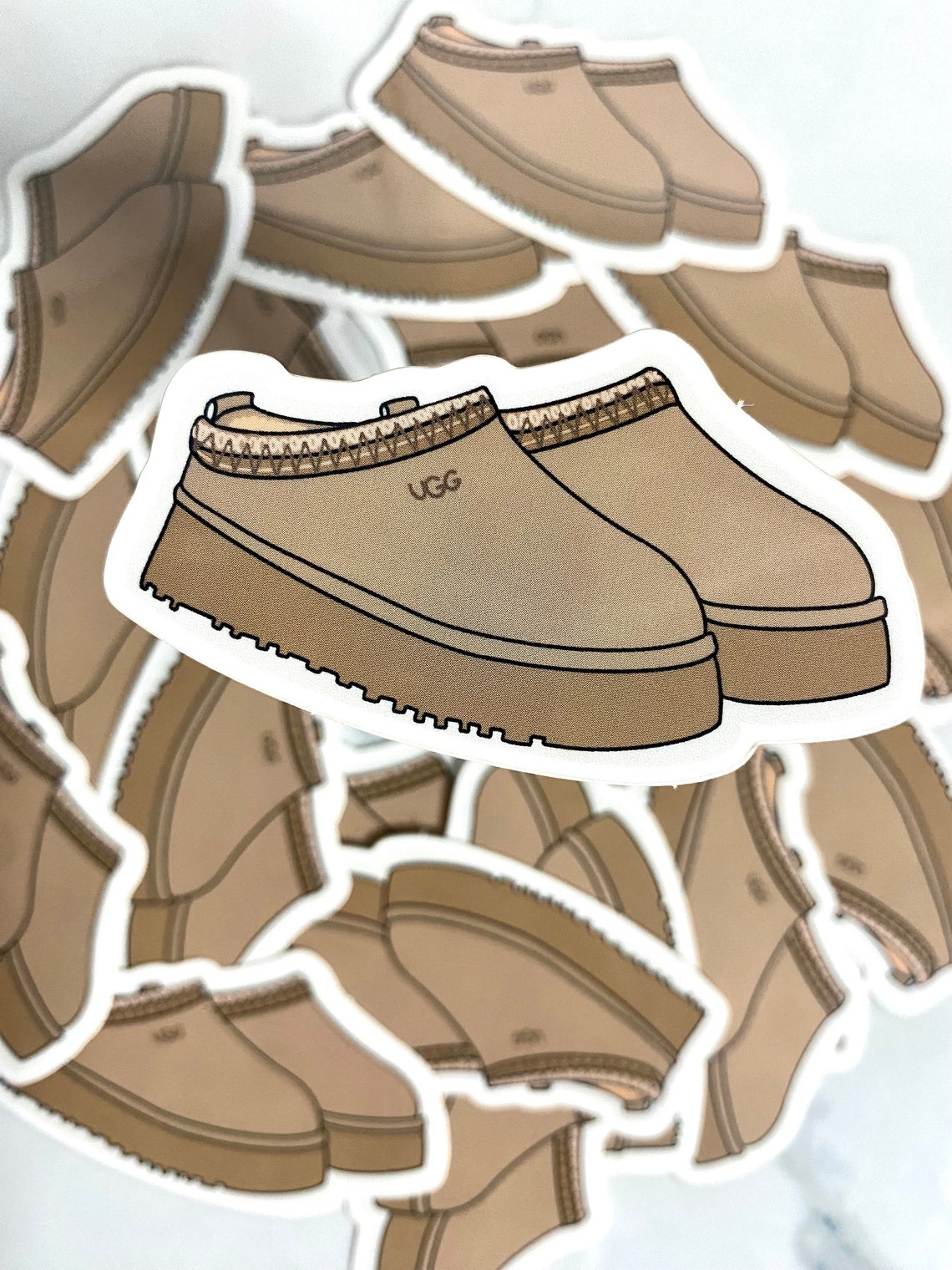 Winter Slippers Sticker - Etsy